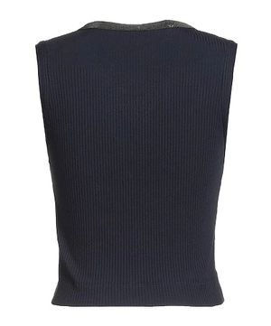 Brunello Cucinelli Sleeveless V-neck Knit Vest