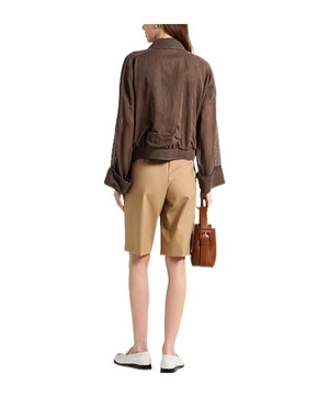 Brunello Cucinelli Minimalist Embroidered Jacket
