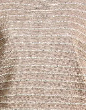Brunello Cucinelli Striped Sequin Knitwear