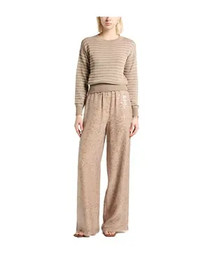Brunello Cucinelli Striped Sequin Knitwear