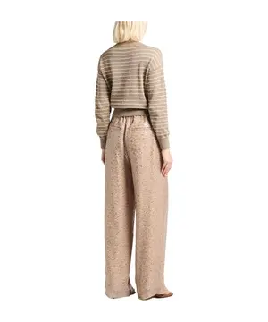 Brunello Cucinelli Striped Sequin Knitwear