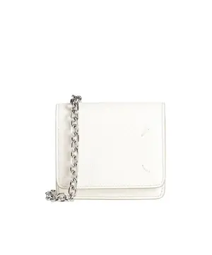 MAISON MARGIELA Plain Colour Crossbody Wallets