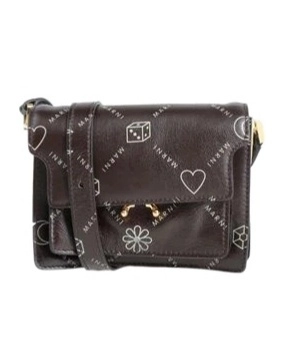 Marni Two-tone Cross-body Bags - Black