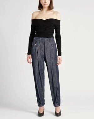 Brunello Cucinelli Tapered Chambray High-waisted Jeans - Black