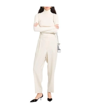 Brunello Cucinelli High-waist Tapered Long Pants