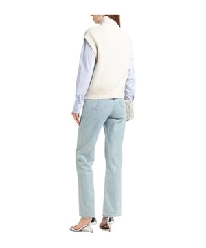 Brunello Cucinelli Sequined Knit Turtleneck - White