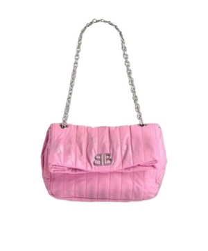 Balenciaga Plain Colour Shoulder Bags - Pink