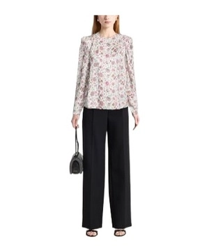Isabel Marant Étoile Floral Print Satin Blouse