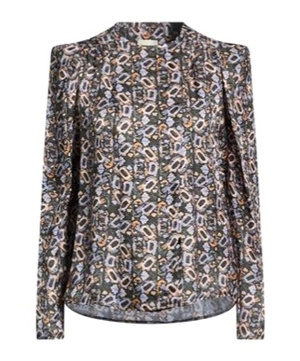 Isabel Marant Étoile Satin Pattern Blouse