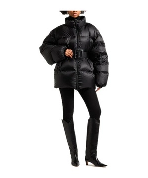 Balenciaga Solid Color Shiny Down Jacket