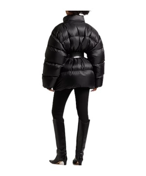 Balenciaga Solid Color Shiny Down Jacket