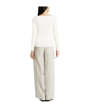 Max Mara Ribbed Knit Top