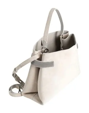 Brunello Cucinelli Large Suede Tote Bag - Grey