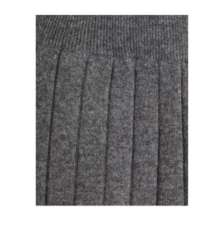 Brunello Cucinelli Loose High-waisted Cashmere Trousers