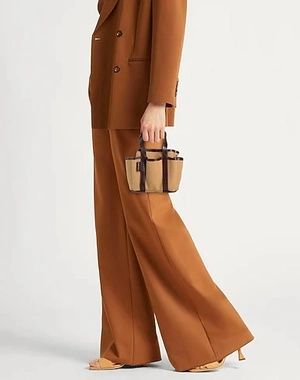 Max Mara Canvas Handbag