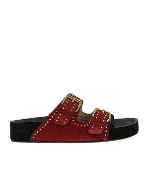 Isabel Marant Étoile Plain Colour Sandals - Red