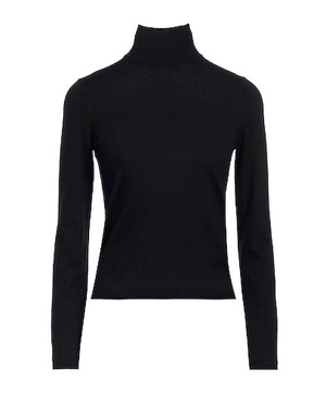 Max Mara Solid Cashmere Turtleneck Sweater