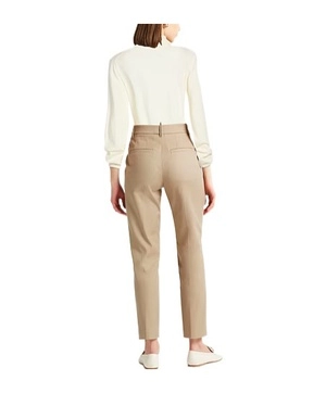Max Mara Solid Lightweight Cashmere Knit Top - White