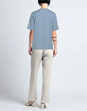 Brunello Cucinelli Solid Color V-neck Short-sleeve T-shirt