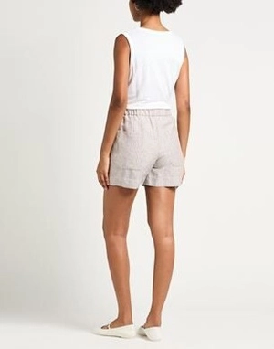 Brunello Cucinelli High Waist Elastic Striped Shorts