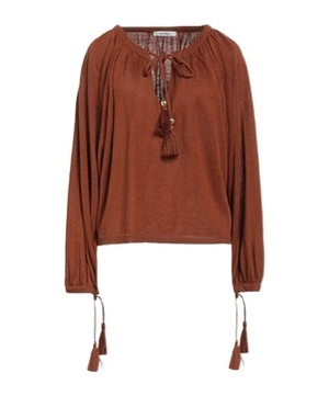 Max Mara Plain Colour Jumpers - Brown
