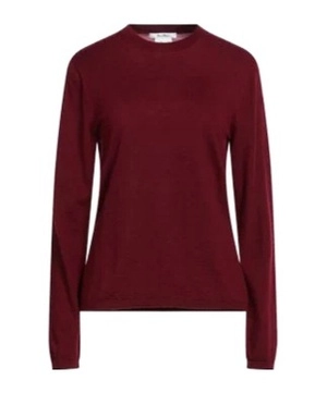 Max Mara Plain Colour Jumpers - Brown