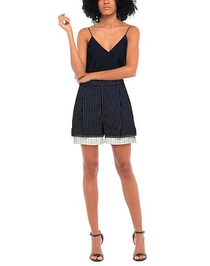 Chloé High-waisted Striped Shorts