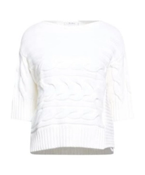 Max Mara Plain Colour Jumpers - White