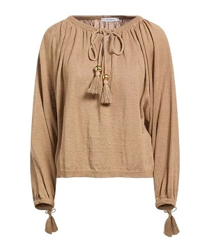 Max Mara Plain Colour Jumpers - Nude