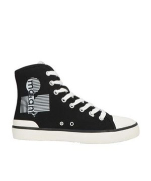 Isabel Marant Étoile Print Canvas High Top Shoes