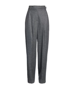 Brunello Cucinelli High-waist Slim-fit Dress Pants - Black