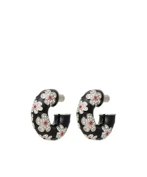 Marni Metal Earrings - Black