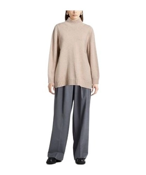 Max Mara Mock-neck Knit Top