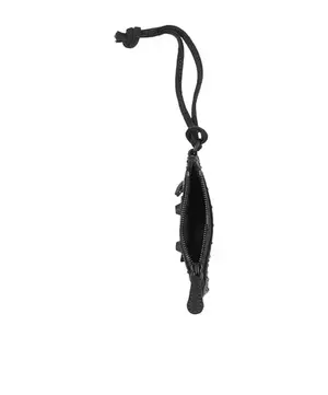 Balenciaga Rhinestone And Stud Decorated Pouch