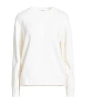Max Mara Plain Colour Jumpers - White