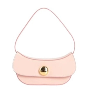 Marni Smooth Leather Shoulder Bag - Nude