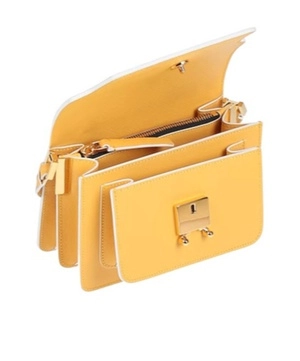 Marni Minimalist Flap Bag - Yellow