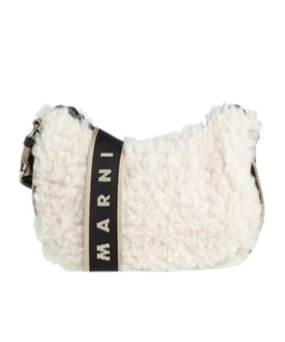 Marni Fur Shoulder Bag