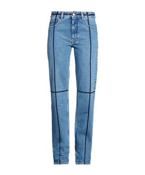 MAISON MARGIELA Plain Colour Jeans - Blue