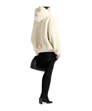 Balenciaga Draped Pleated Mini Skirt