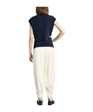 Max Mara High-waisted Jogger-style Casual Trousers