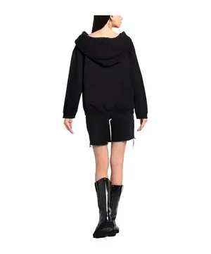 MAISON MARGIELA Solid-color Loose-fit Hoodie