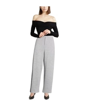Max Mara High-waisted Straight-leg Knit Cropped Trousers
