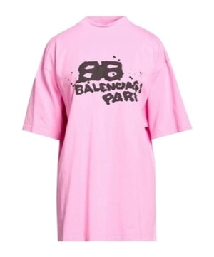 Balenciaga Soft Crew Neck Drop-shoulder Short