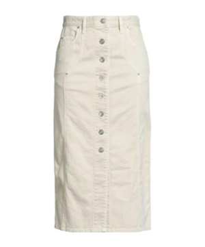 Isabel Marant Étoile Stitched Panel Straight-cut Midi Skirt