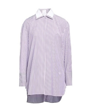 Max Mara Long Sleeve Poplin Striped Shirt
