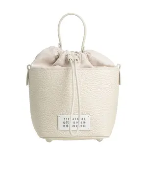 MAISON MARGIELA Solid-color Leather Handbag