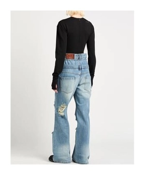 MAISON MARGIELA Crew-neck Long-sleeve Bodysuit