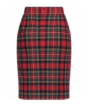 Saint Laurent Slim-fit Hip-hugging Knee-length Pencil Skirt