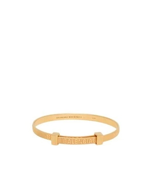 Balenciaga Thin Gold-toned Metal Bangle